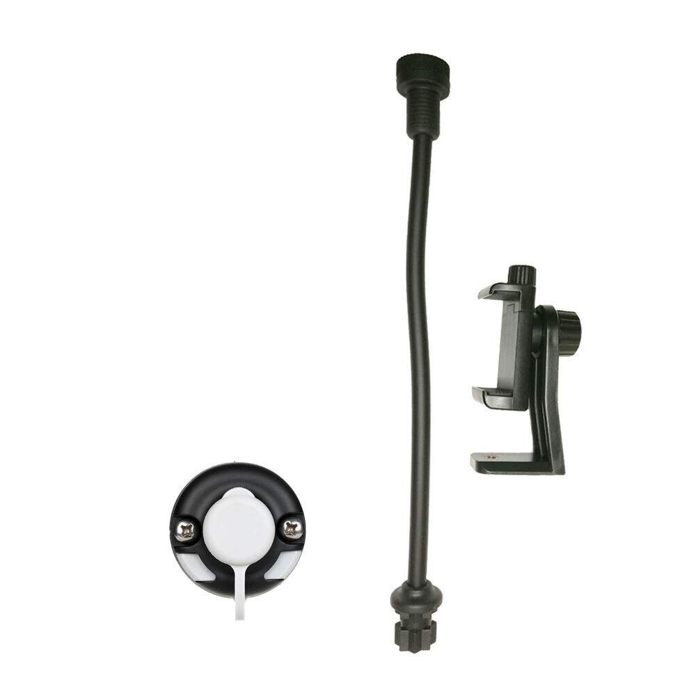 Kayak Canoe Phone Mount Base Cellphone Holders with Flexible Long Arm Dinghy Marine Boat Photograph Camera Bracket Accessory (Color : No Base)