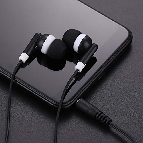 Yoley 200 Packs Classroom Earbuds Bulk Headphones for Kids School Students Children, Wholesale Class Set Durable Earphones, Individually Bagged (200 Mixed)