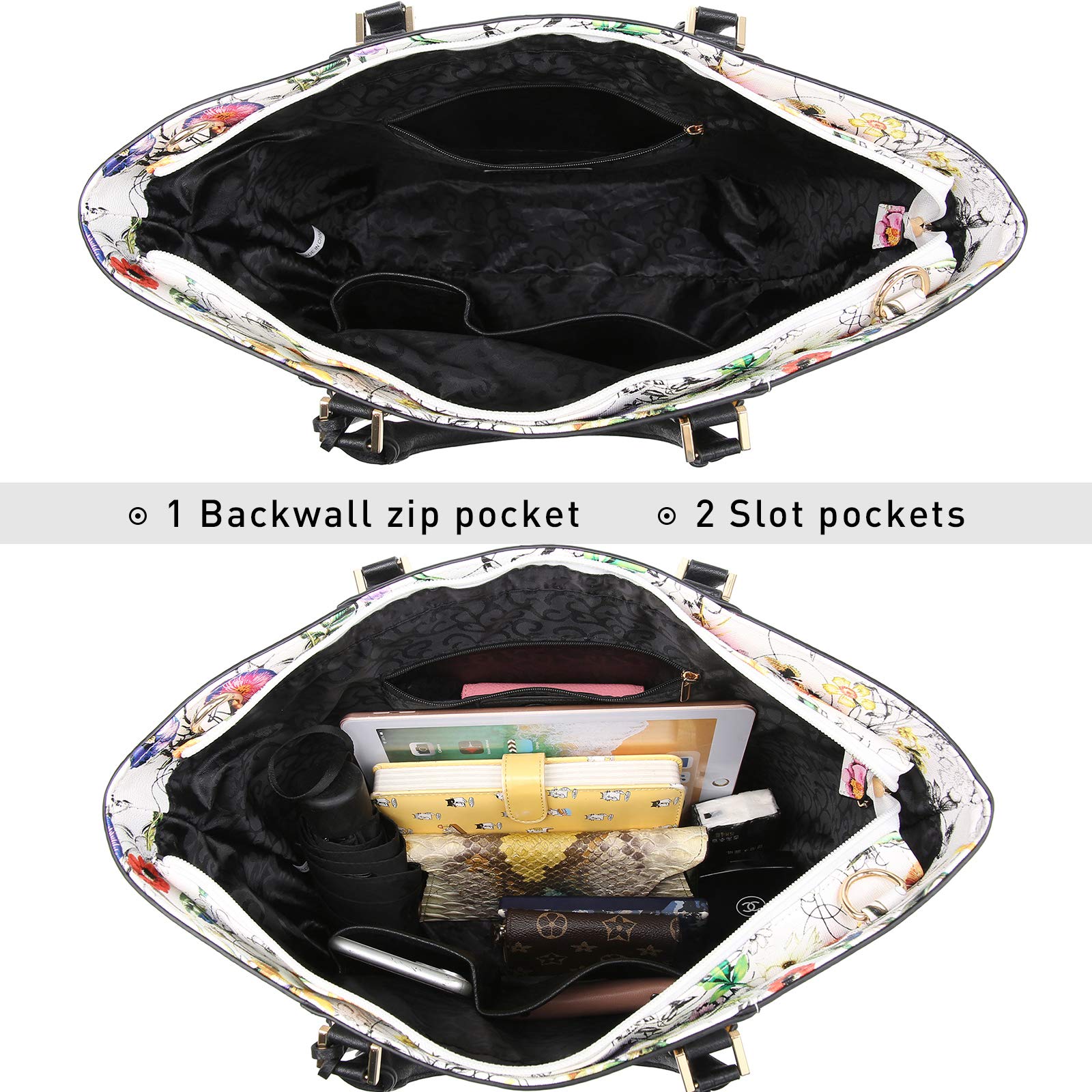 MKP Women Fashion Tote Bag and Denim Purse
