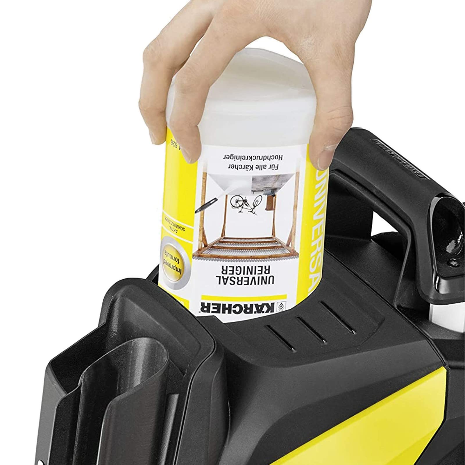 Karcher K 5 Premium Full Control Plus 2100 PSI TruPressure Electric Power Induction Pressure Washer with LCD Full Control Spray Gun + 3-in-1 Multi-Jet Spray Wand & Hose Reel β 1.4 GPM