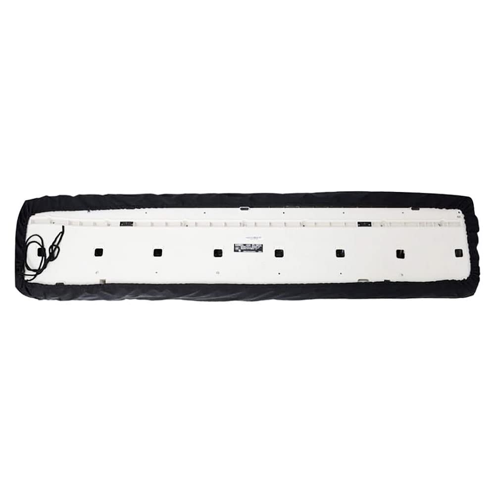 Keyboard Dust Cover Digital Piano Dust Cover - Fits Most 76/88 keys Electric/Digital Piano Stretchable Protective Keyboard Cover, Elastic Cord Locking Clasp, Machine Washable