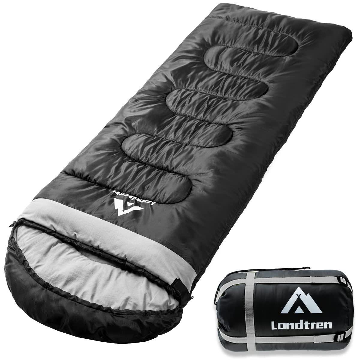 Londtren Sleeping Bags for Adults Backpacking Sleeping Bag for Camping Sleeping Bags for Kids Lightweight Waterproof Portable with Compact Bag