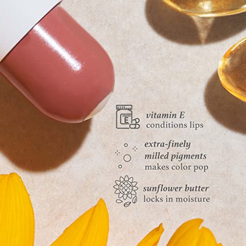 Julep It's Balm: Tinted Lip Balm + Buildable Lip Color - Apricot Nude Crème - Natural Gloss Finish - Hydrating Vitamin E Core - Vegan