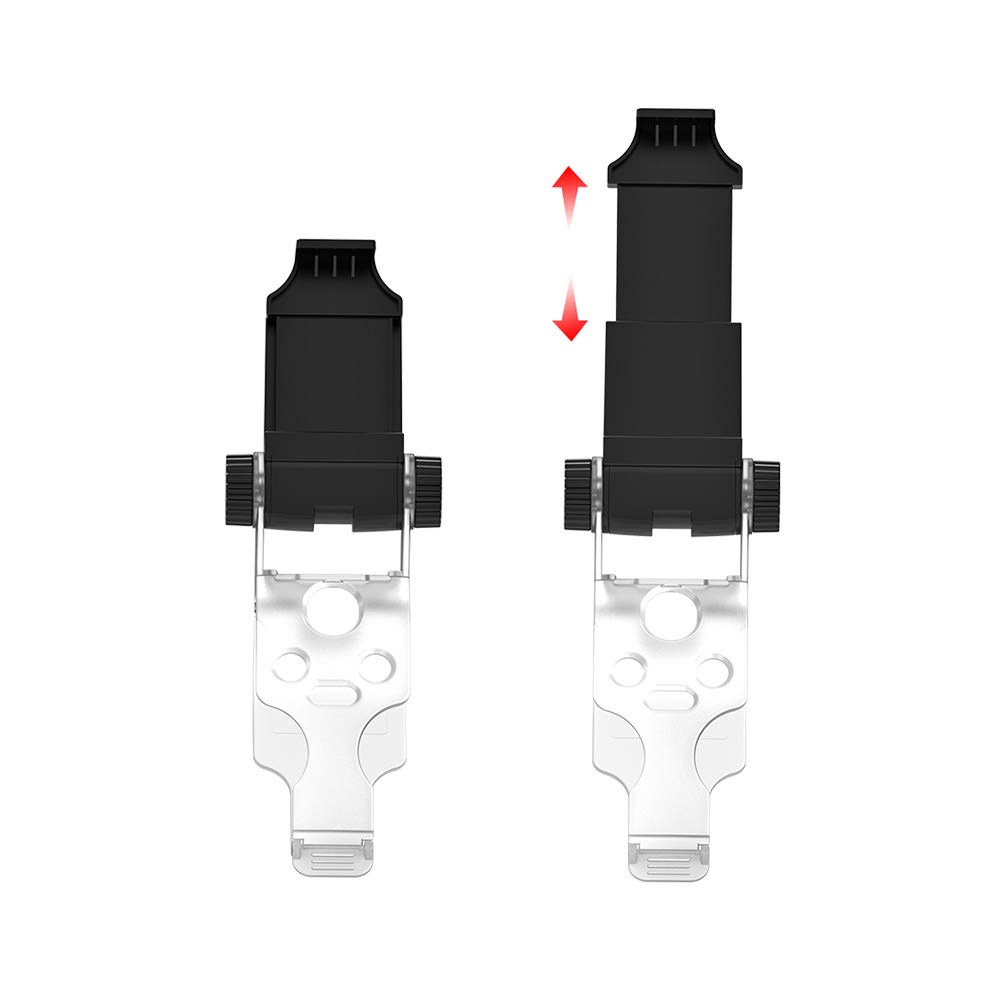 Joso Phone Mount for Xbox Series, Controller Mobile Gaming Clip Holder Clamp for Xbox Series X/S, Xbox One, Xbox One S/X, Support Android/iPhone System with One Cast APP with 2 Thumb Grip Caps