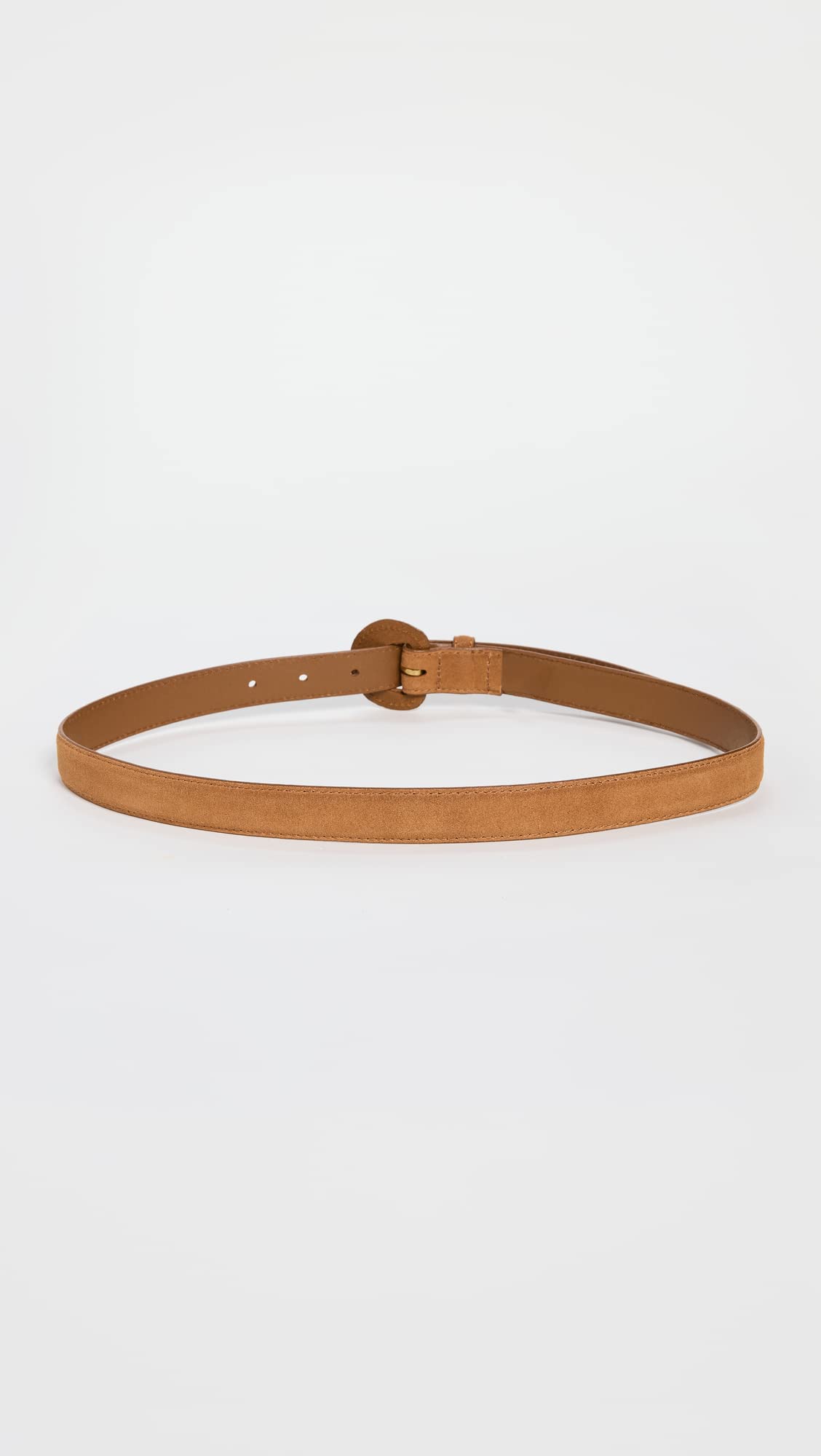Madewell Women's Suede Covered Belt, Timberbeam, Tan, Brown, L