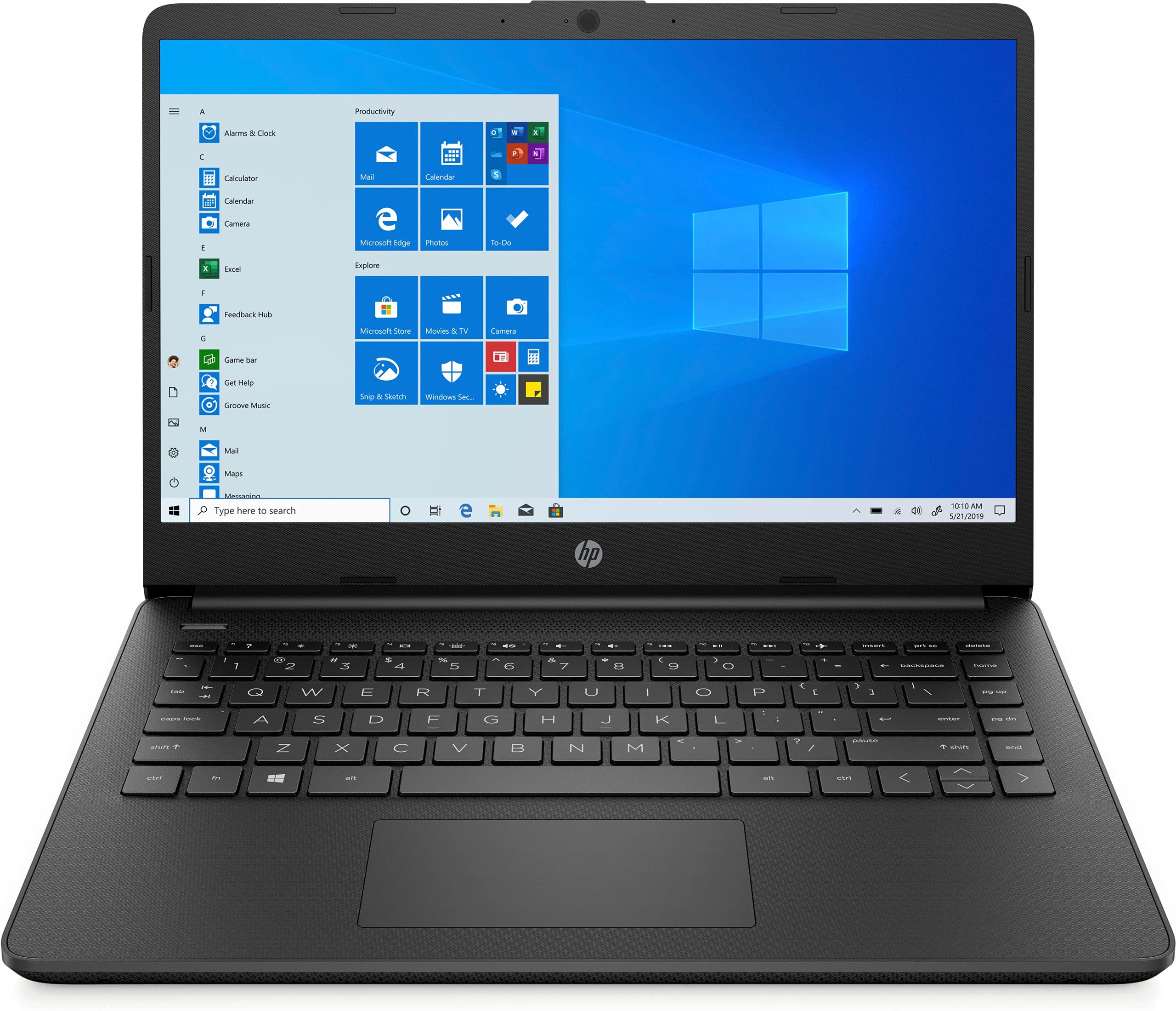 HP Stream 14-inch HD Laptop, Intel Celeron N4020 Dual-Core Processor, 4GB DDR4 Memory, 128 GB Storage (64GB eMMC+64GB TGC Card), WiFi, Webcam, Bluetooth, Win10 S Jet Black (Renewed)