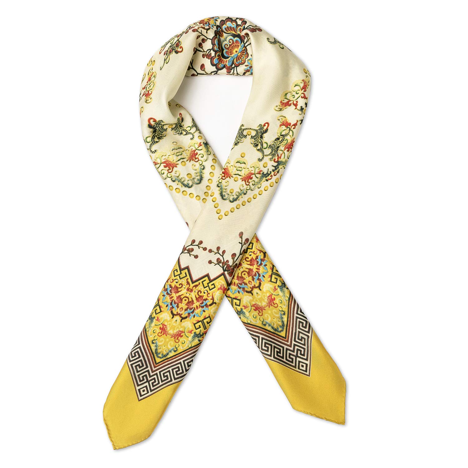 KONSANS 35β 16 Momme Twill 100% Real Mulberry Silk Square Women Scarfs Scarves