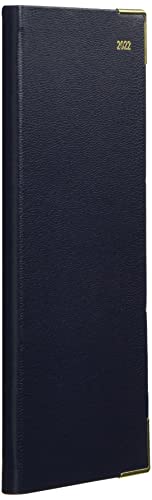 Letts Classic Slim two weeks to view 2022 diary - dark blue