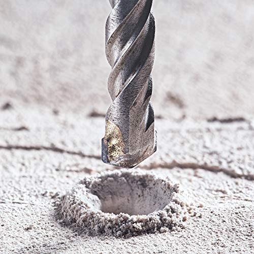 uxcell Masonry Drill Bit 18mm x 350mm Carbide Tipped Rotary Hammer Bit 9mm Square Shank for Impact Drill