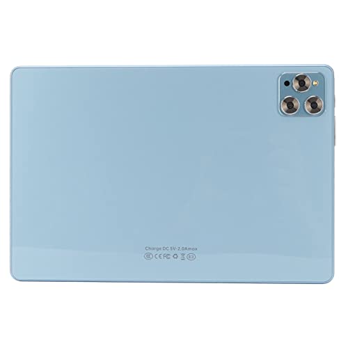 soobu Gaming Tablet 10 Inch Tablet 5MP Front 8MP Rear US Plug 100-240V 8GB RAM 128GB ROM Read for Android11 (US Plug)