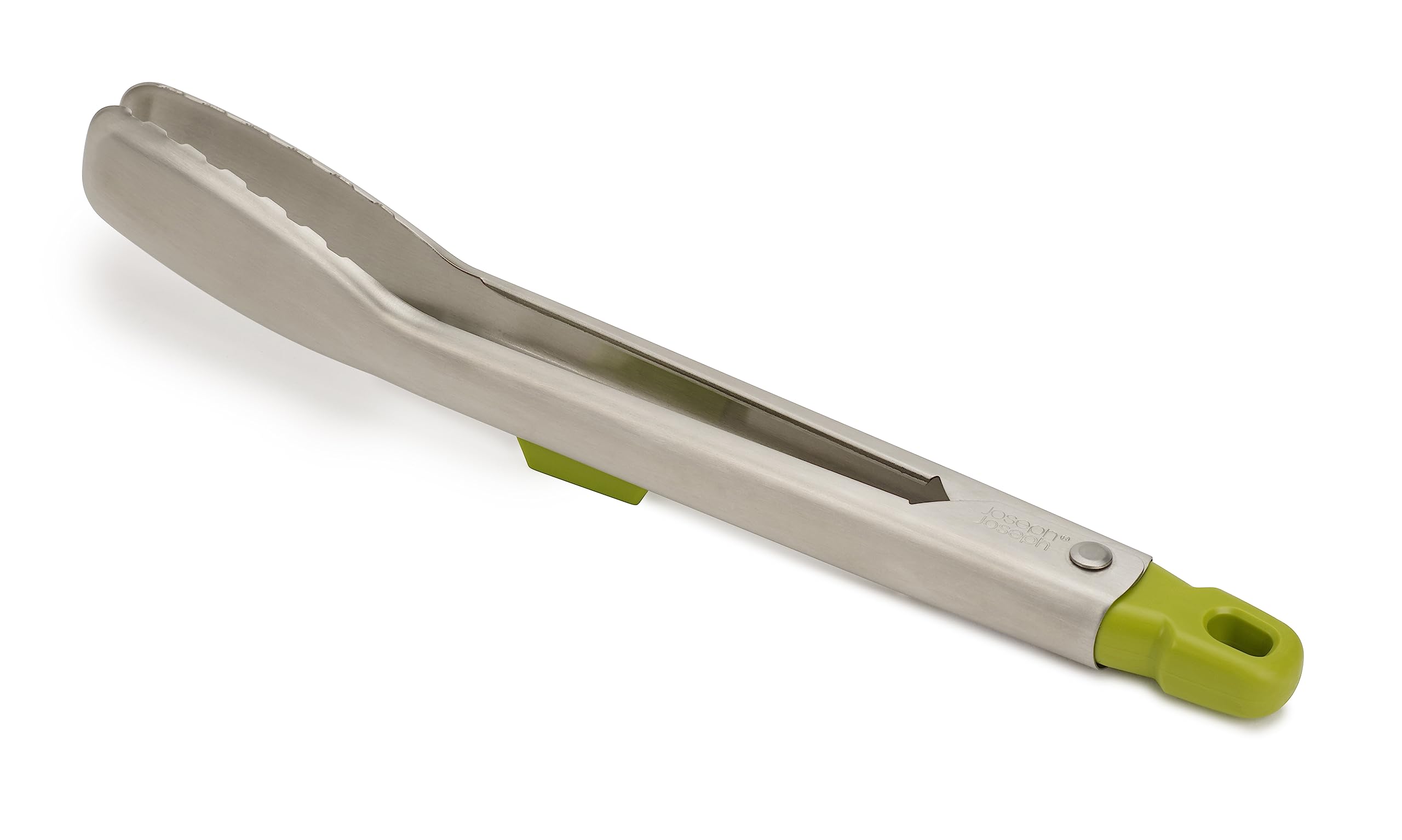 Joseph Joseph Stainless Steel Food-Tongs, 12 Inch/30 cm, Green