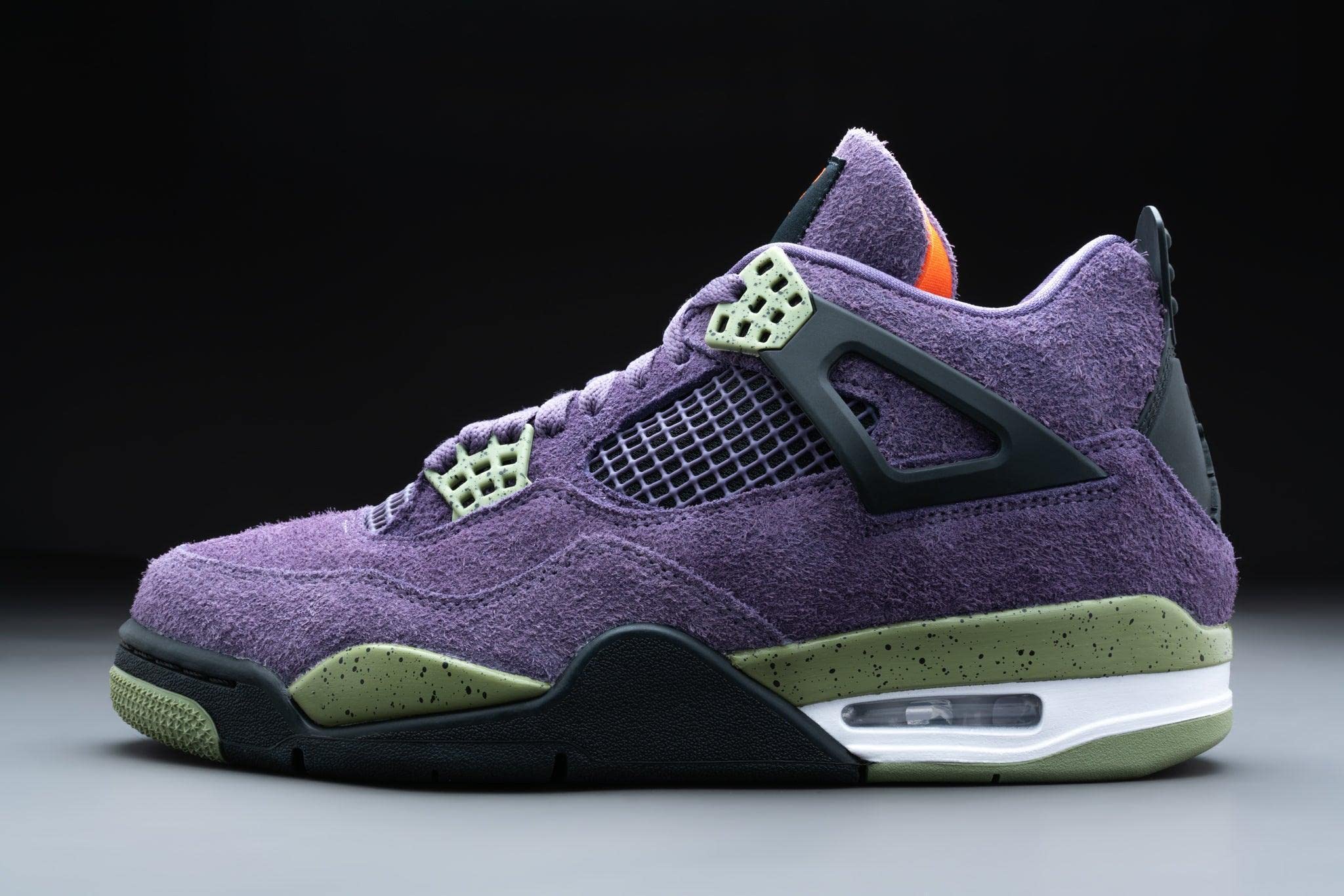 Jordan Womens Air Jordan 4 WMNS AQ9129 500 Canyon Purple - Size 6.5W