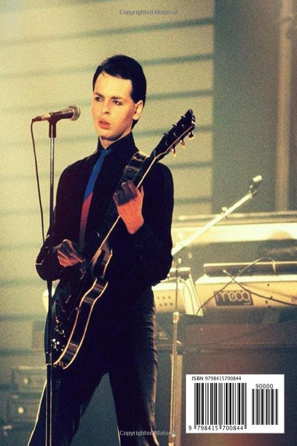 Notebook : Gary Numan Lined Notebook Large 6 x 9" 100 Pages Thankgiving Notebook , Home or Work #466