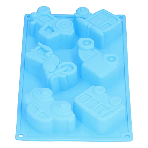 Innovative 6-Grid Vehicle Pattern Mold for Creative Baking and Crafts(Automobile Mold)