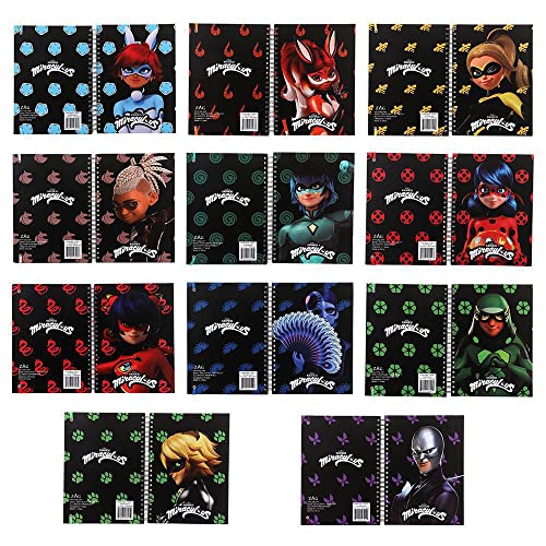 ZAG STORE - Miraculous Ladybug - Super Heroes Notebook Mayura A5