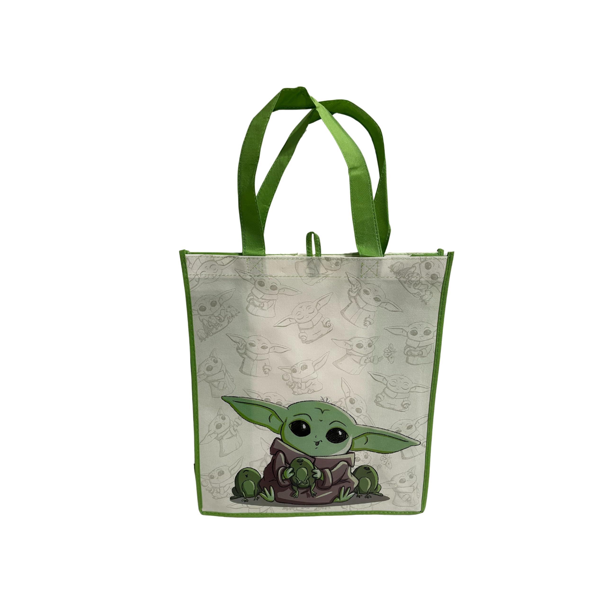 Legacy Licensing Partners Star Wars Baby Yoda Grogu from The Mandalorian Large Reusable Tote Bag
