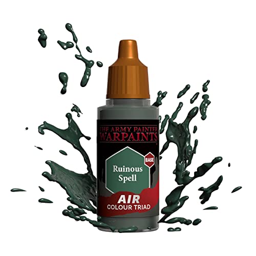 The Army Painter Warpaints Air Ruinous Spell - Non-Toxic Water Based Airbrush paint – acrylic paint and primer for Tabletop Roleplaying, Boardgames, and Wargames Miniature Model Painting