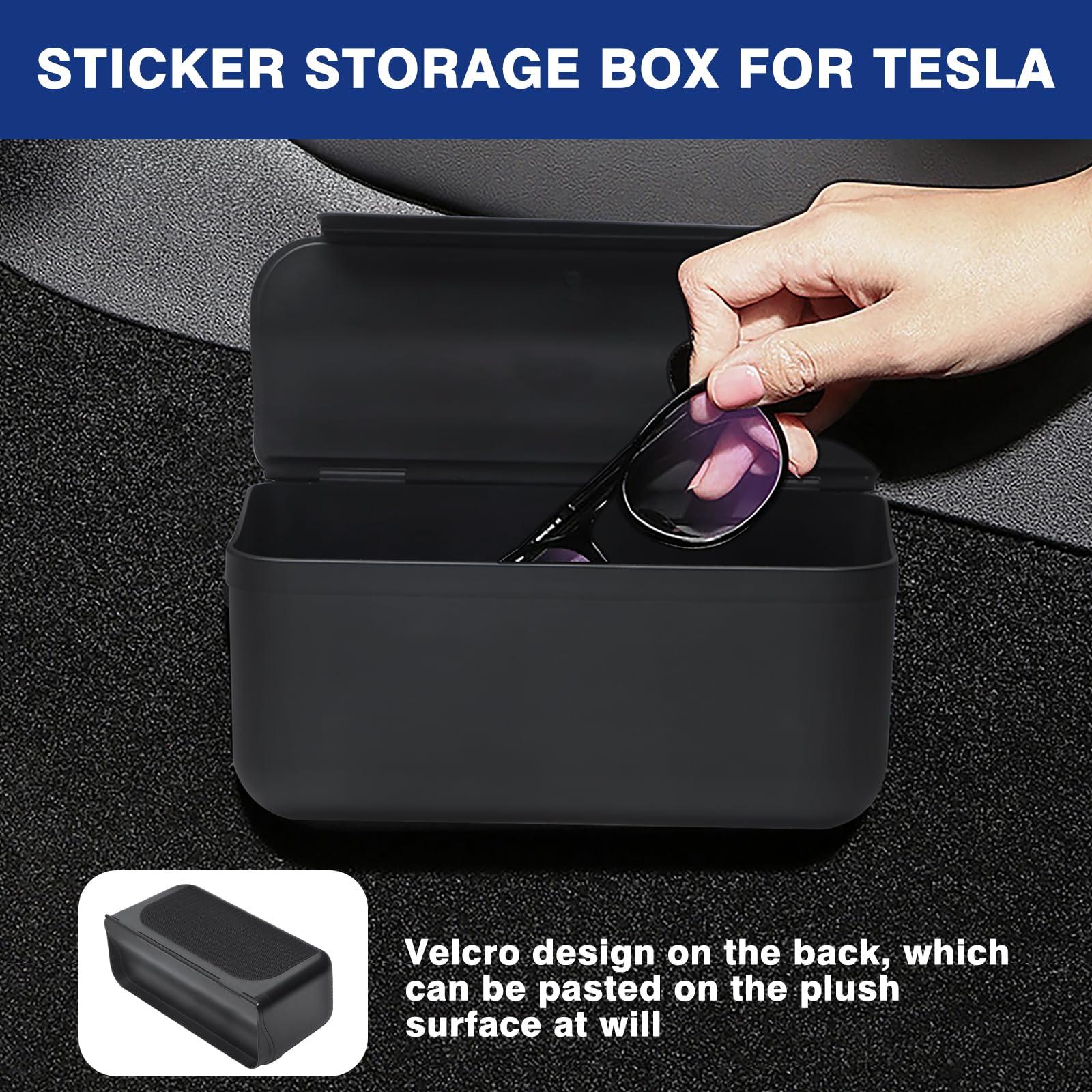 JERBOR 5Pcs Center Console Organizer for Tesla Model 3 Model Y Accessories 2021 2022 2023,Armrest Storage Tray and Hidden Storage Box, Cup Holder,Sticky Box,Center Console Tray (5Pcs Set)