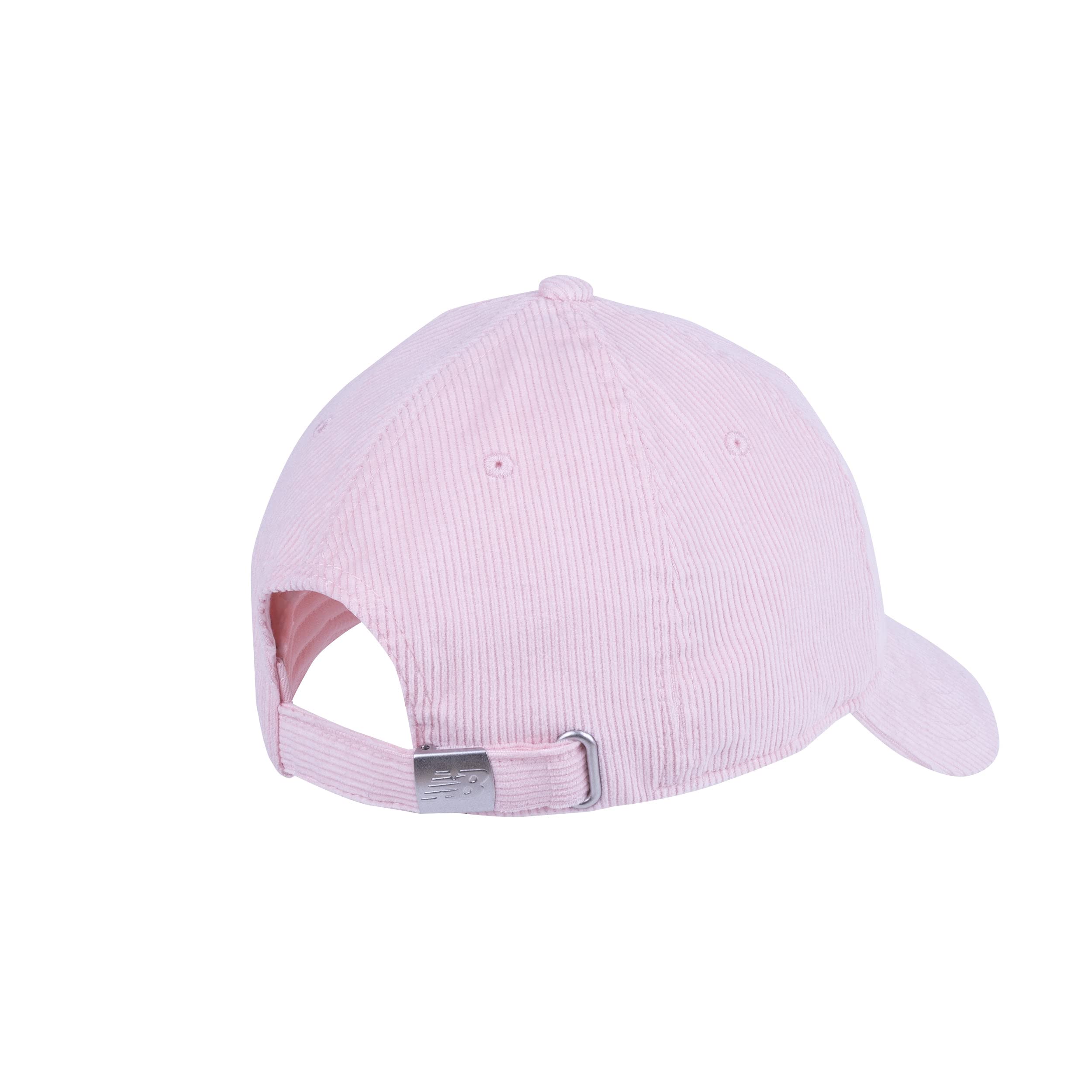 New Balance Men's and Women's Washed Corduroy 6-Panel Classic Hat, One Size, Pink Haze