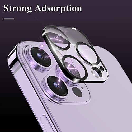 YWXTW [5 Pack] Designed for iPhone 14 Pro Max Camera Lens Protector, for iPhone 14 Pro Camera Lens Protector, Night Shooting Mode, Anti Scratch HD Clear 9H Hardness Tempered Glass