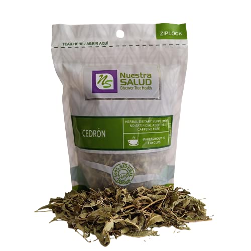 Nuestra Salud - Cedron Leaf Tea - Herbal Tea - Leaves - 30g / 1.052oz Zip-Lock Bag - 100% Natural Herb Leaves