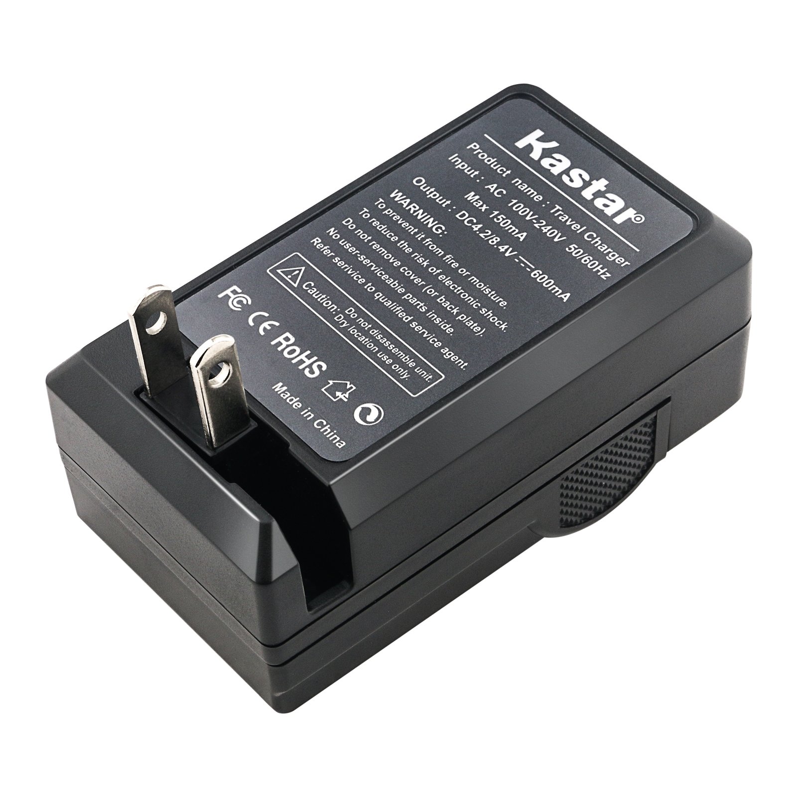 Kastar Battery and Charger Replacement for Panasonic Lumix CGA-S007 CGA-S007A CGA-S007A/1B CGA-S007E DMW-BCD10 DE-A25 DE-A26 & Lumix DMC-TZ1 DMC-TZ2 DMC-TZ3 DMC-TZ4 DMC-TZ5 DMC-TZ11 DMC-TZ15 DMC-TZ50