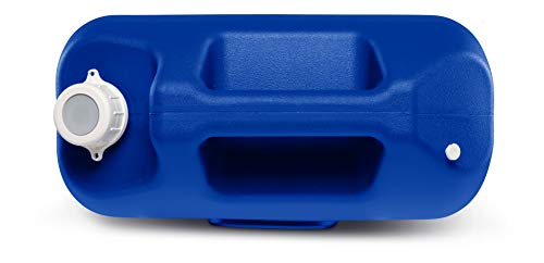 Igloo 6 Gallon Heavy Duty Portable Camping Hiking Water Storage Container, Blue