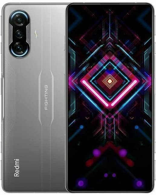 Xiaomi Redmi K40 Gaming 5G + 4G LTE (256GB + 8GB) (NOT Verizon AT&T Cricket Straight Talk) NFC Triple Camera 6.67" + (w/Fast Car Charger) (Silver)
