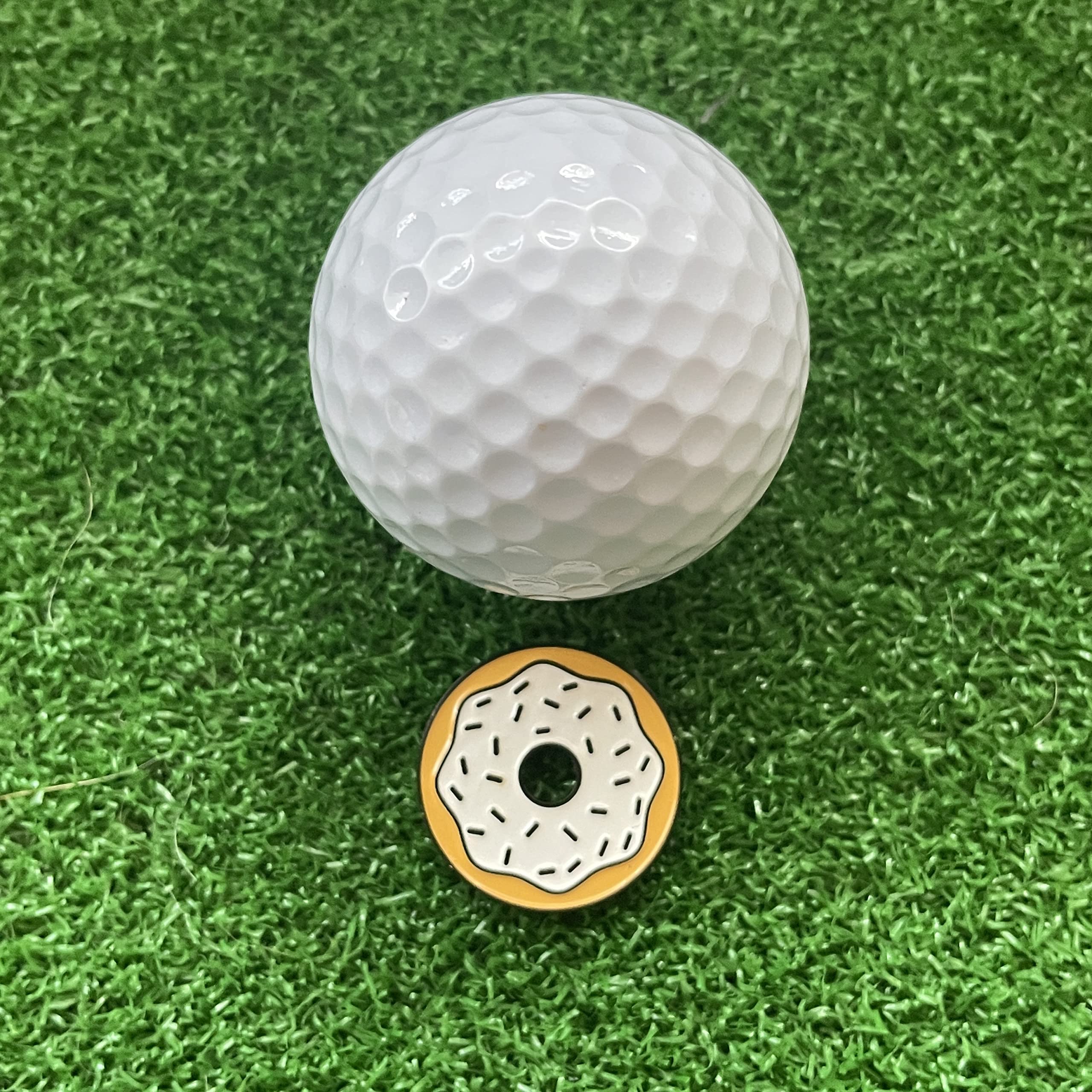 Mavrk Golf Sprinkled Donuts Golf Ball Markers - 6 Pack
