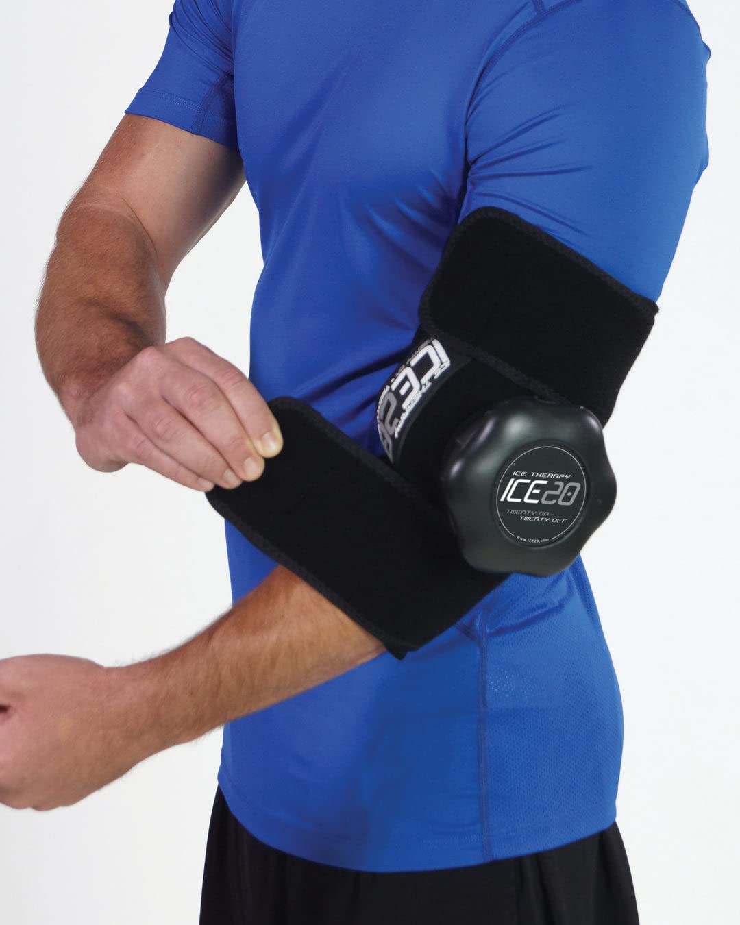 ICE 20 Elbow Small Knee Bag Packs Real Neoprene Therapy Compression Latex Wrap