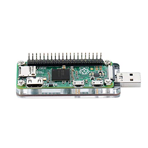 iUniker USB Dongle Expansion Breakout Module Kit for Raspberry Pi Zero/W, Both Front & Back Side Can Be Inserted