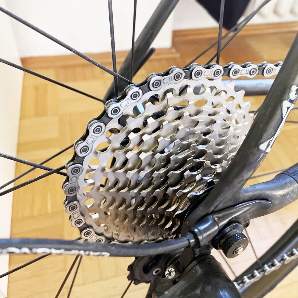 JFOYH 10 Speed Cassette 11-36T for MTB and Road Bike, Compatible with HG Hub System, Except Microspline & XD