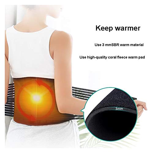 Lumbar Support Belt Lumbar Support Belt with Elastic Two-Way Afterburner Belt Keep Warm Lock Temperature for Men Women for Pain Relief and Injury Prevention Back Braces for Lower Back Pain Relief