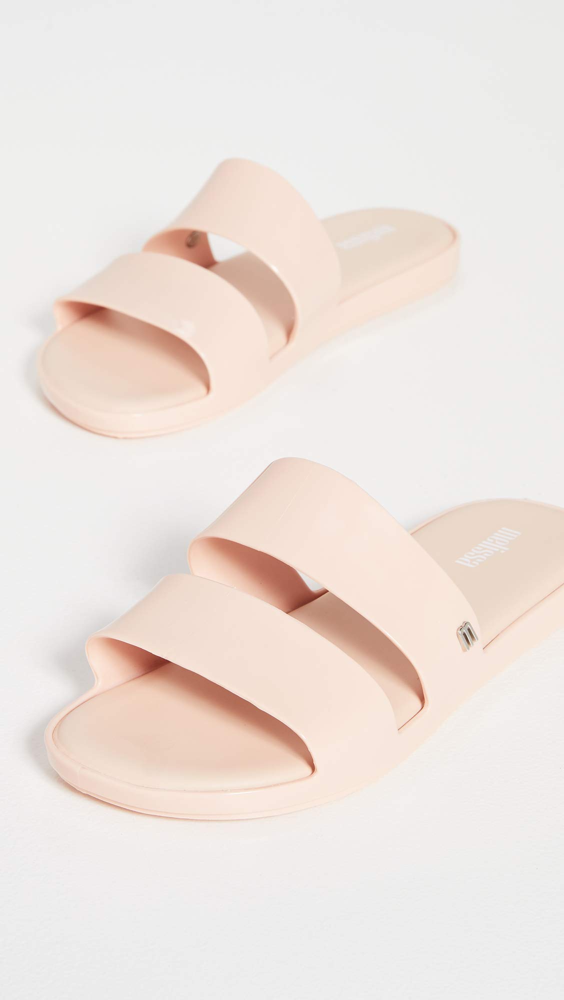 Melissa Women's Color Pop Slides, Pink, 7 Medium US