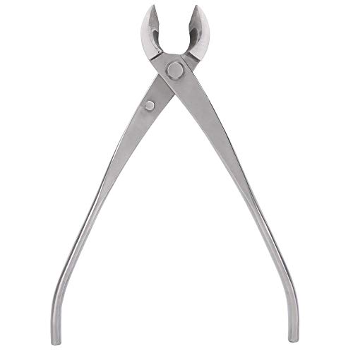 Qinlorgo Bonsai Branch Cutter Ergonomic Long Handle Resistant to Rust Garden Scissor Stainless Steel for Outdoor