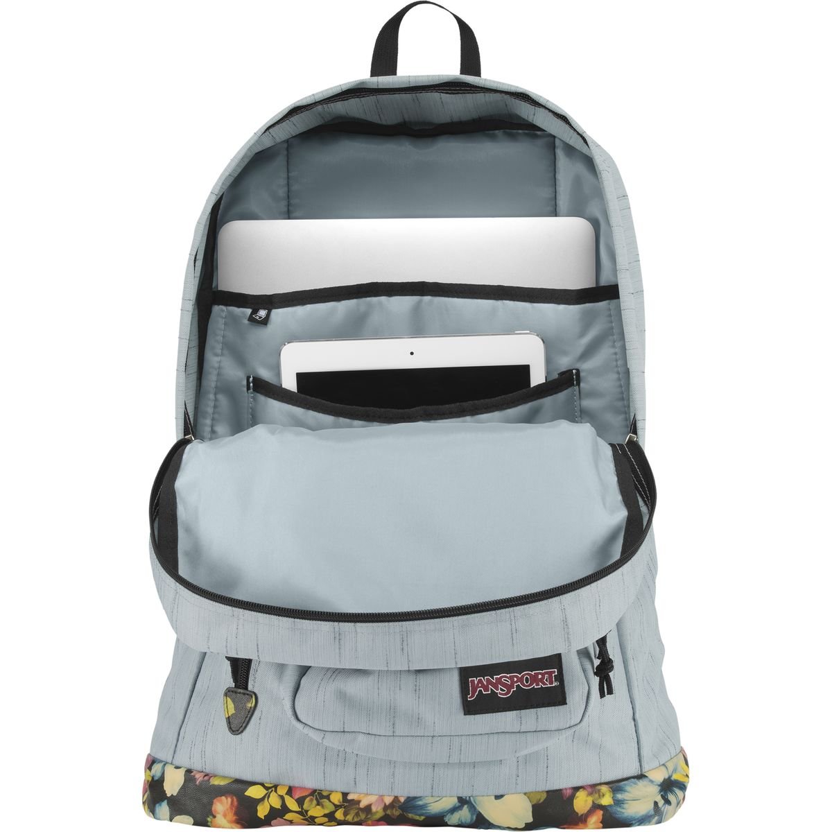 JanSport Houston Laptop Backpack- Sale Colors (Multi Garden Delight)
