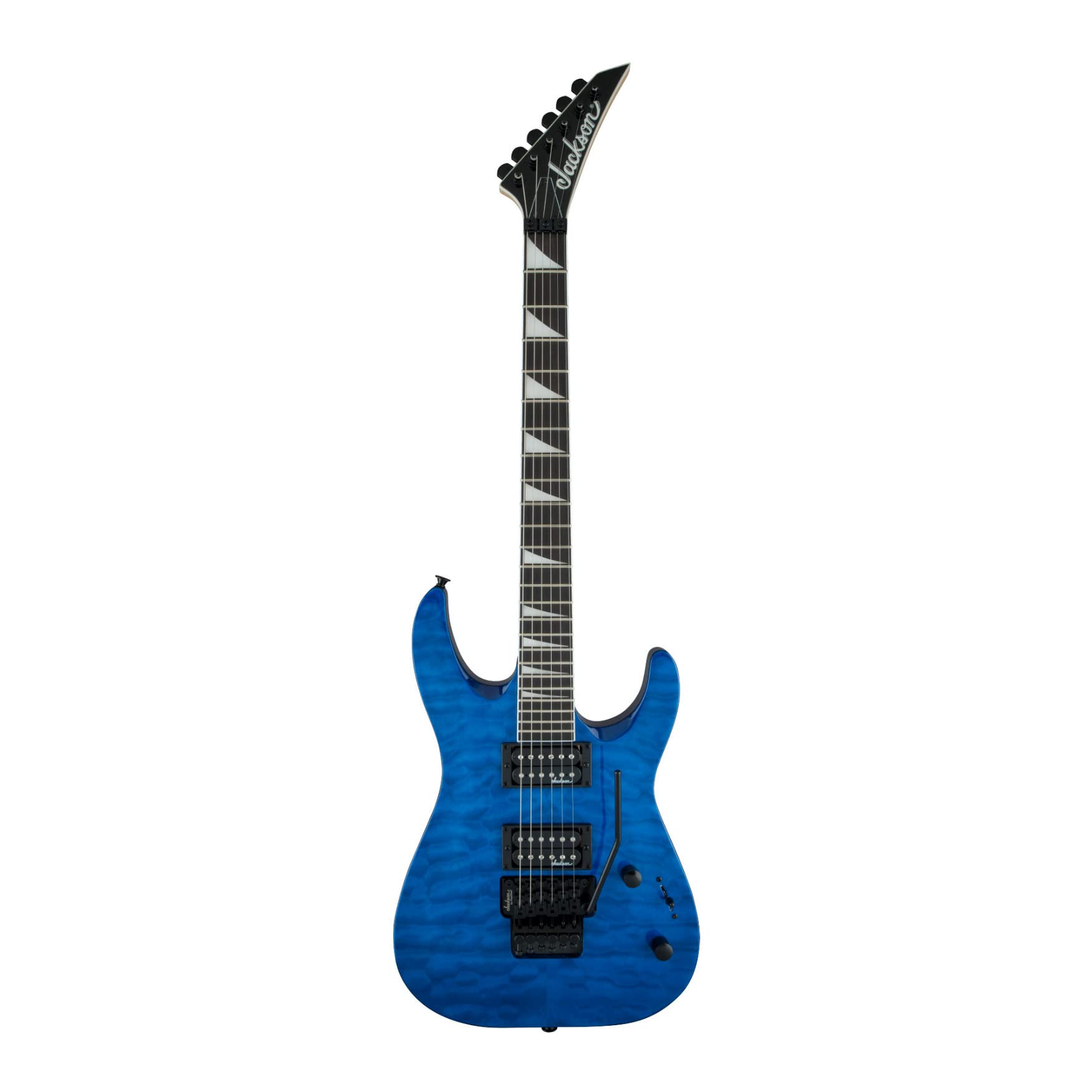 Jackson Dinky Arch Top JS32Q DKA - Transparent Blue