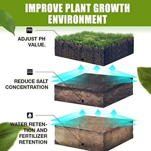 XIRUJNFD Soil Activated Treasure-You Will Be Amazed! Indoor Plant Fertilizer, Soil Activated Treasure, Fertilizer for Plants Flower Lawn, Improve Plant Growth (100g,1Pcs)