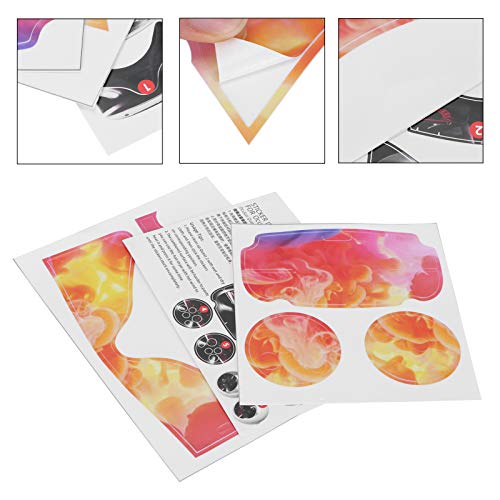 Naroote VR Headset Stickers, Anti Scratch VR Controller Stickers Dustproof Detachable for Quest 2