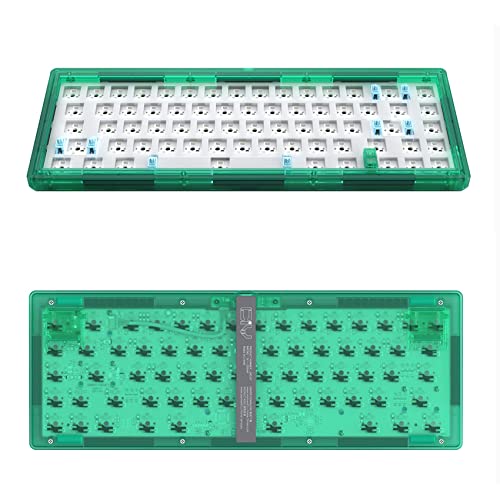 REHOC GAS67 Customized Mechanical Keyboard Kit Hot Swap Axis Wired Gasket Structure RGB Backlight Gaming Keyboard Black