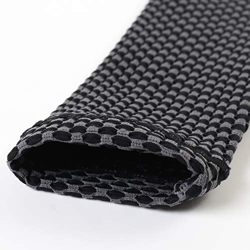 MOSHENGQI Women's Ruched Butt Lifting High Waist Yoga Pants Tummy Control Stretchy Workout Leggings Textured Booty Tights(X-Large,#1 Dark Grey)