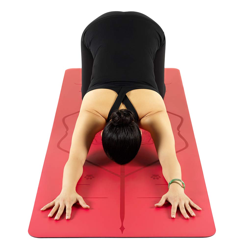 Liforme Zodiac New Year Collection - Free Yoga Bag, Patented Alignment System, Warrior-like Grip, Non-Slip, Eco-friendly, Sweat-resistant, Long, Wide and Thick for Comfort - Phoenix