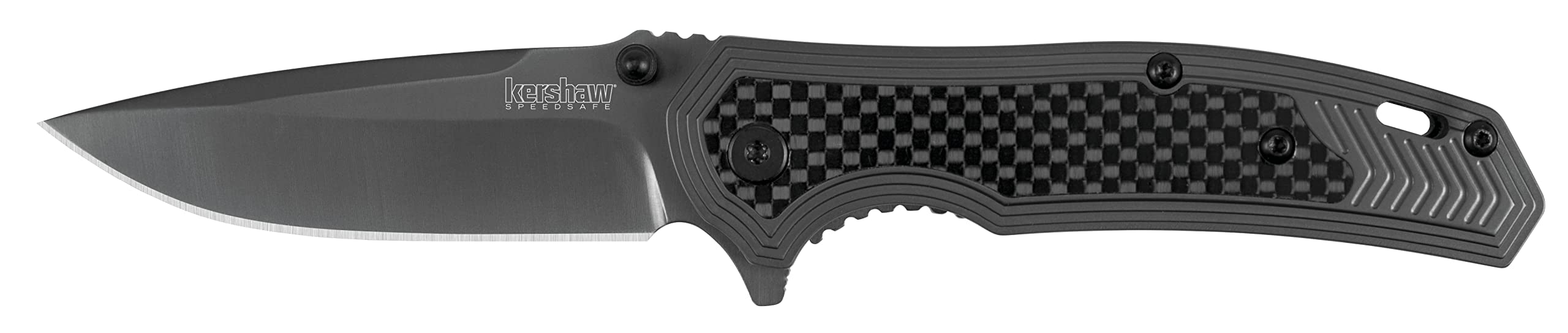 Kershaw Fringe Pocket Knife + Smith's PP1 Pocket Pal Knife Sharpener