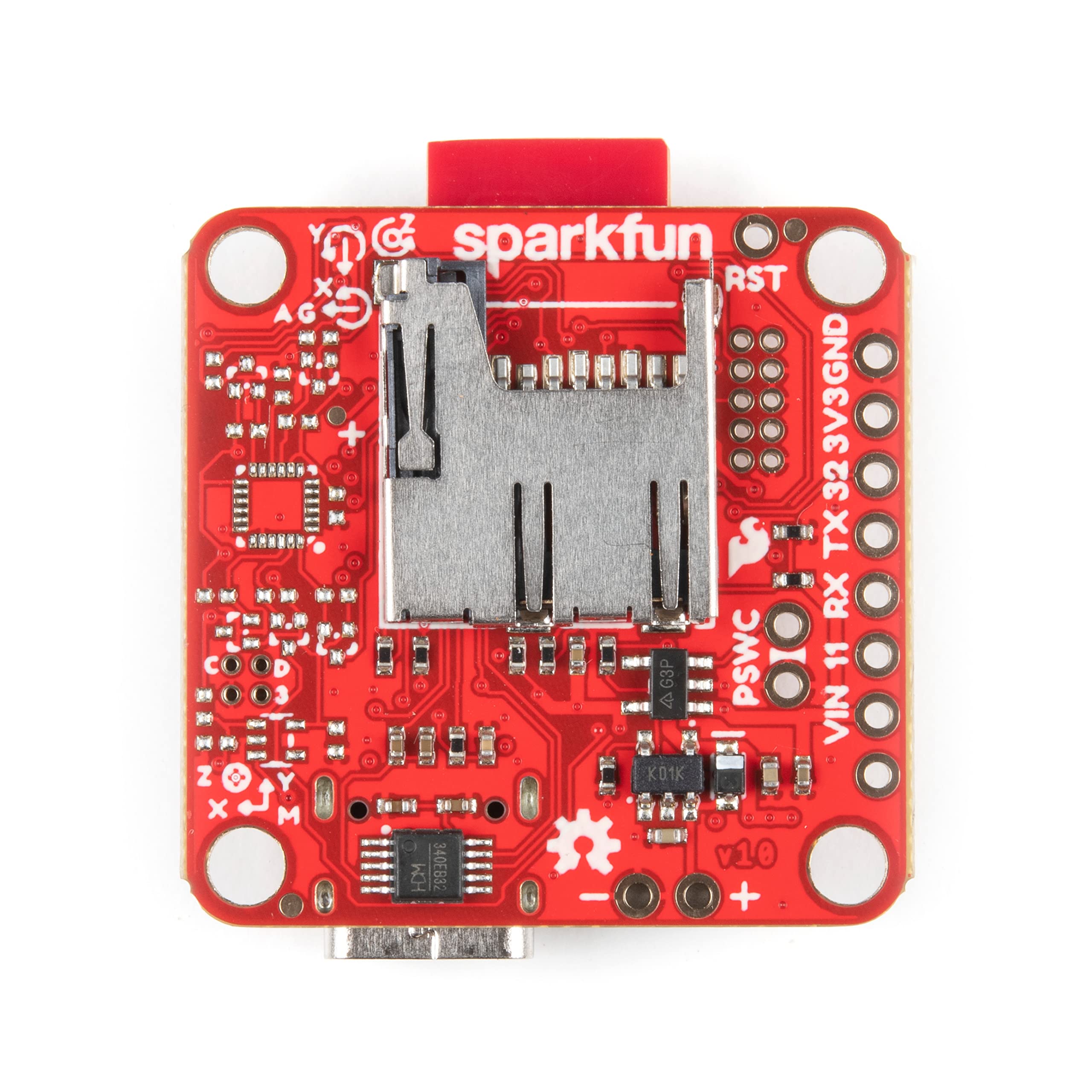 SparkFun OpenLog Artemis Kit (Without IMU) Qwiic Scale - NAU7802 SparkFun Qwiic High Precision Temperature Sensor - TMP117 MicroSD-1GB USB-A to C Cable 0.8m