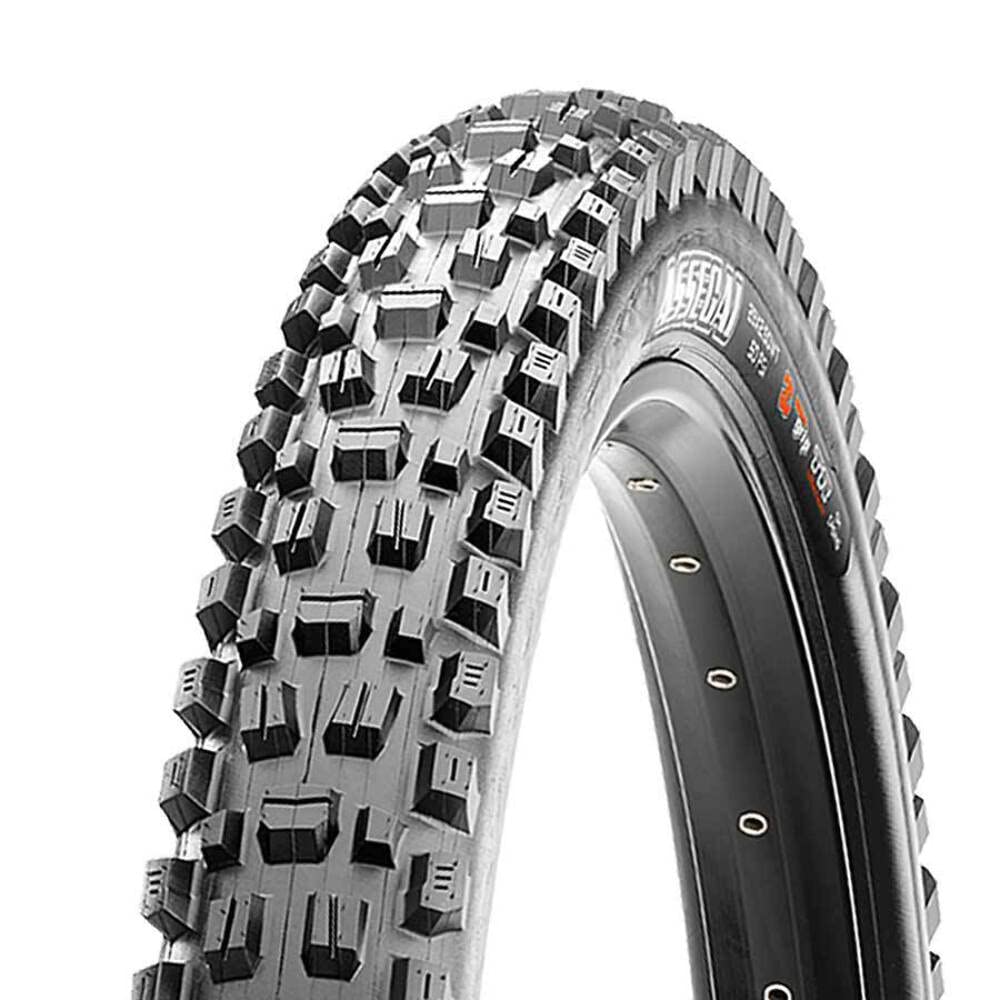 Maxxis Assegai Bicycle Tyre with Folding Bead 29x2.50 Wide Trail / 3C MaxxGrip/EXO+ / Tubeless Ready, Black