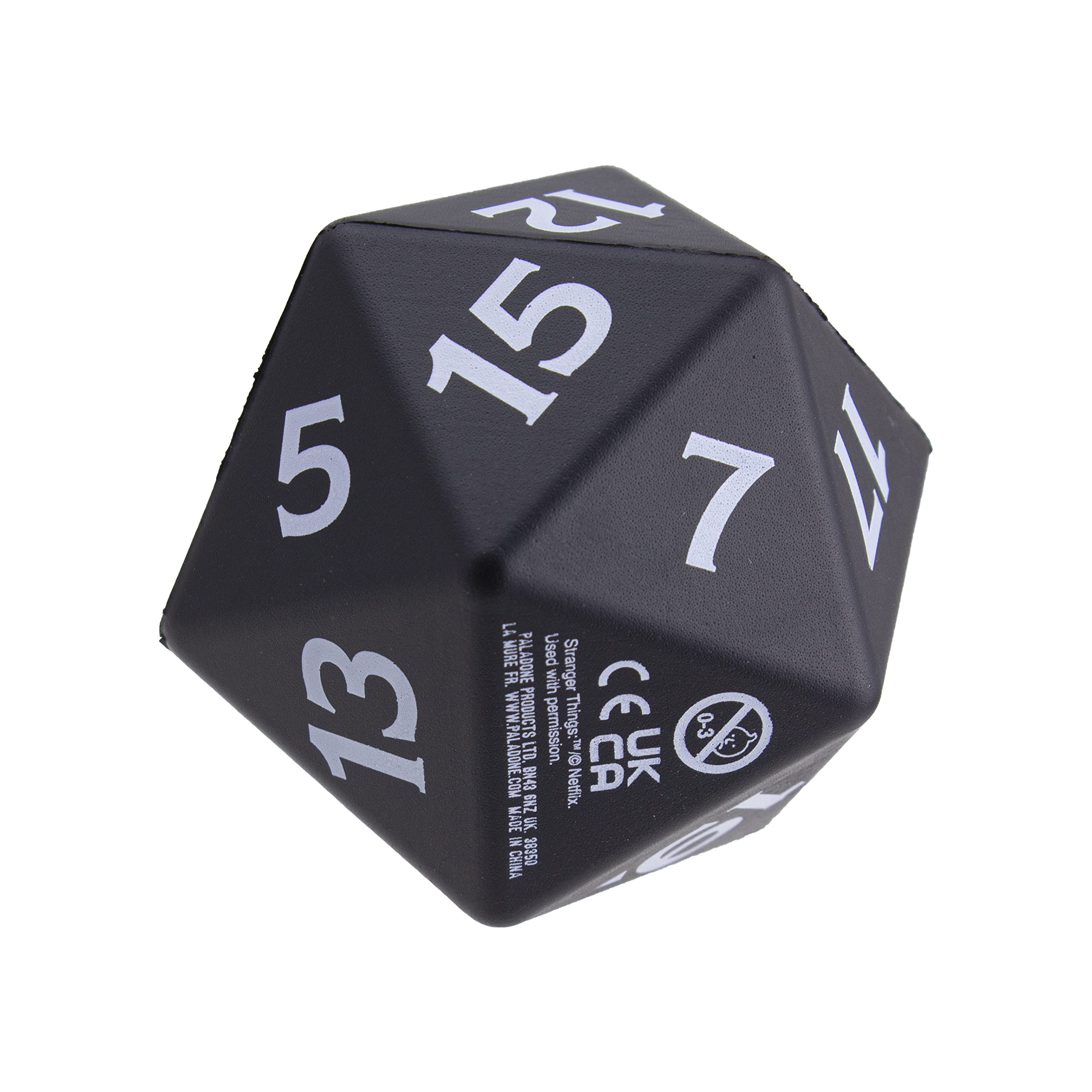 Paladone Stranger Things Hellfire Club Dungeons and Dragons Dice Stress Ball | Sensory Grip Strengthener Horror Movie Merchandise