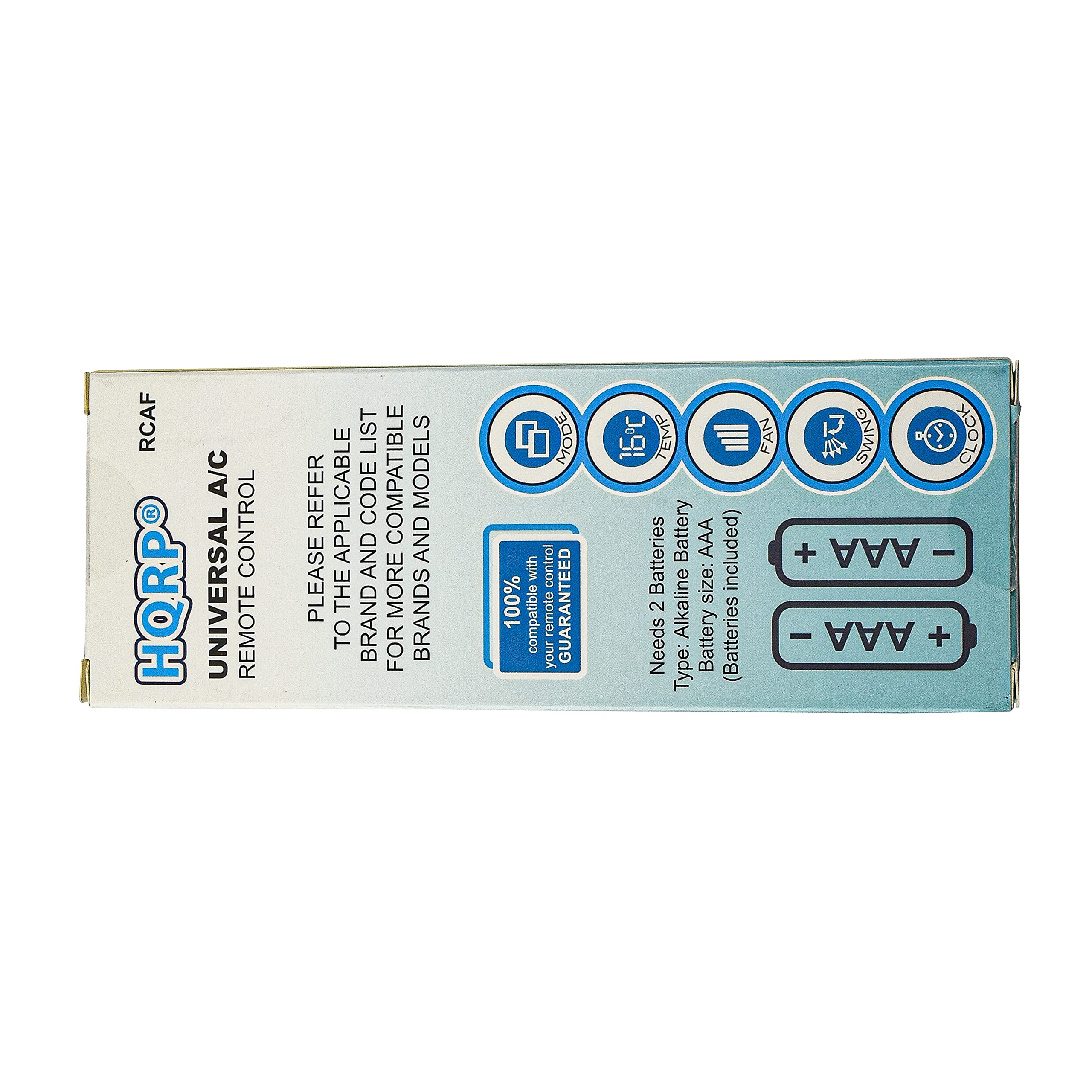 HQRP Remote Control Compatible with DAIKIN ARC433B70 ARC433A1 ARC432A2 ARC433A15 ARC433A6 ARC433B47 Air Conditioner Controller