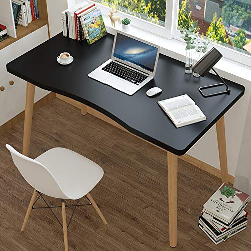 ITODA Computer Writing Desk Games Work Dining PC Laptop Notebook Table Gaming Students Study Tabletop Bedroom Furniture for Modern Home Office Workstation School