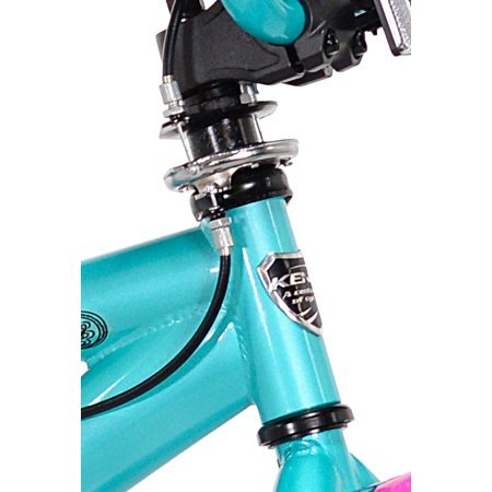 Kent.. 20" Girls Trouble Aqua/black Bicycle