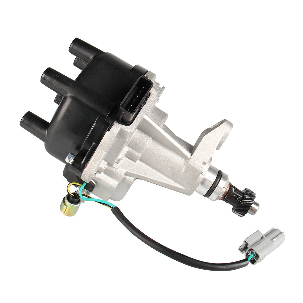 Ignition Distributor with Cap and Rotor Compatible with Nissan 1996-2002 Pathfinder Frontier Xterra Quest Mercury Villager Infiniti QX4 3.3L V6 Only 22100-1W601, 22100-1W600